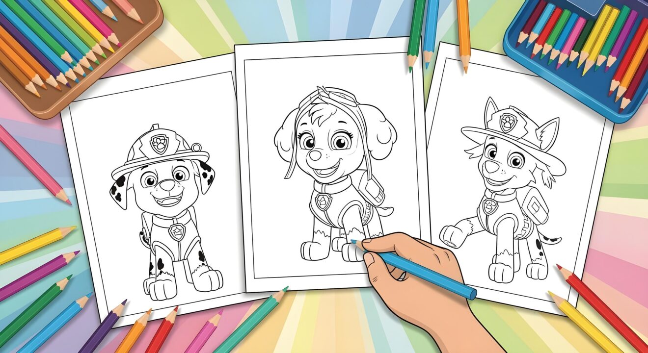 30 Paw Patrol Coloring Pages (Free Printable PDFs)