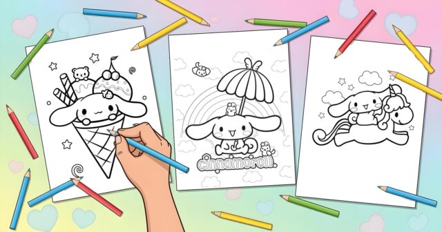 20 Cinnamoroll Coloring Pages (Free Printable PDFs)
