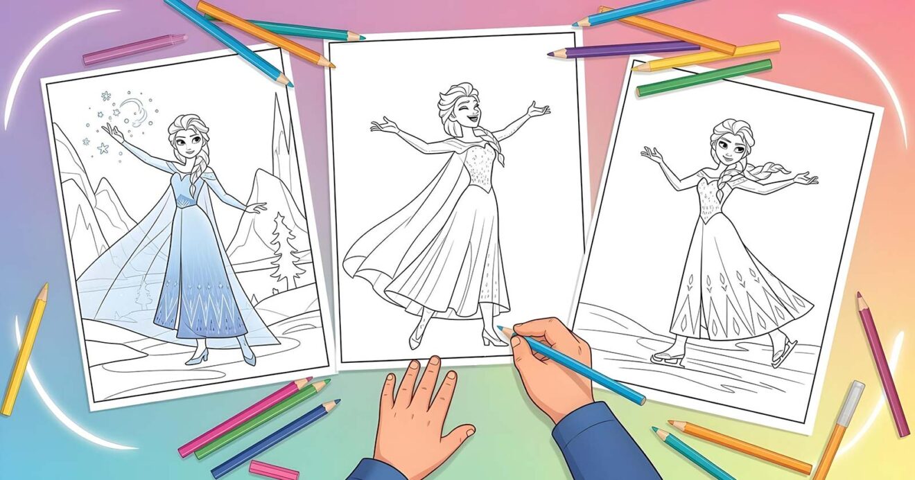 30 Elsa Coloring Pages (Free Printable PDFs)