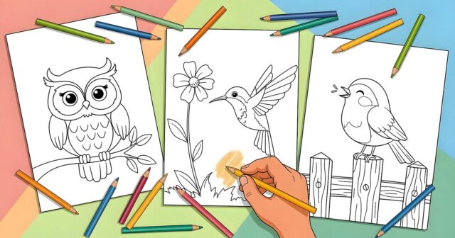 41 Bird Coloring Pages (Free Printable PDFs)