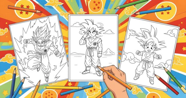 34 Goku Coloring Pages (Free Printable PDFs)