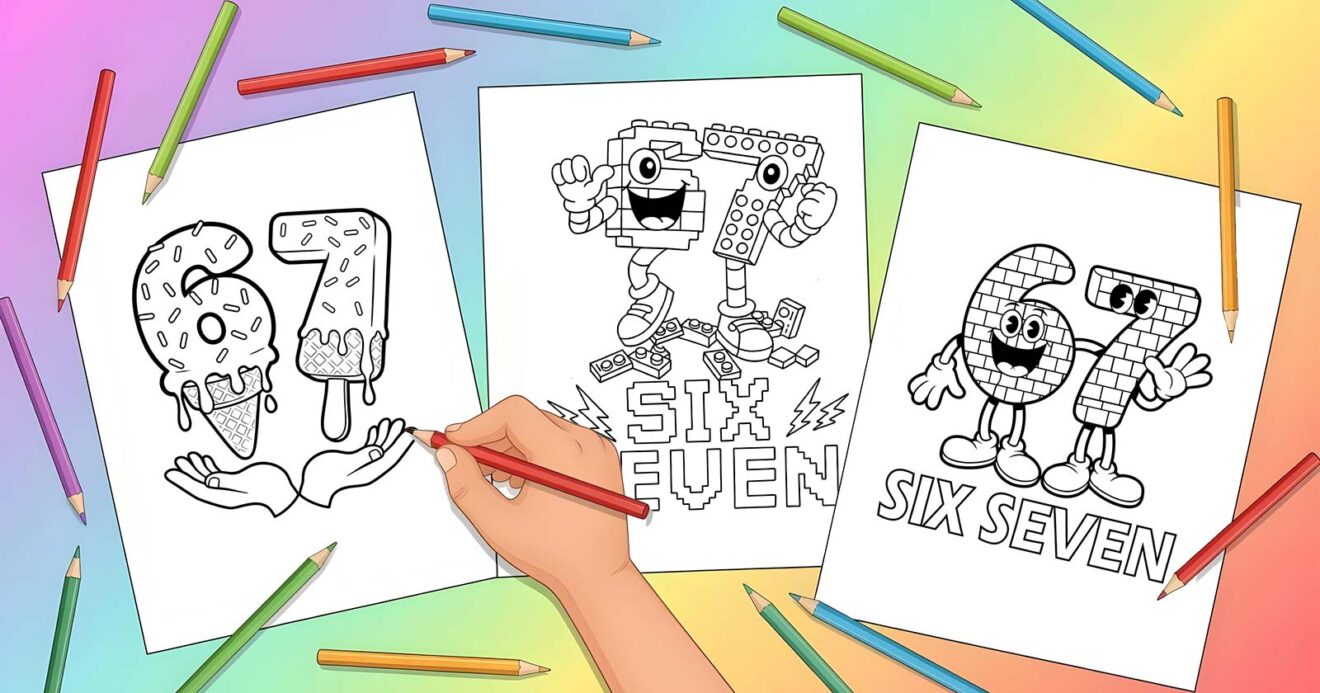 14 Meme 67 Coloring Pages (Free Printable PDFs)