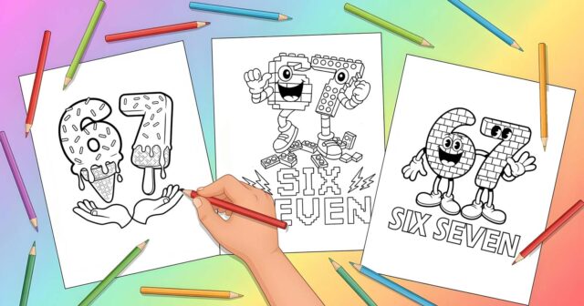 14 Meme 67 Coloring Pages (Free Printable PDFs)