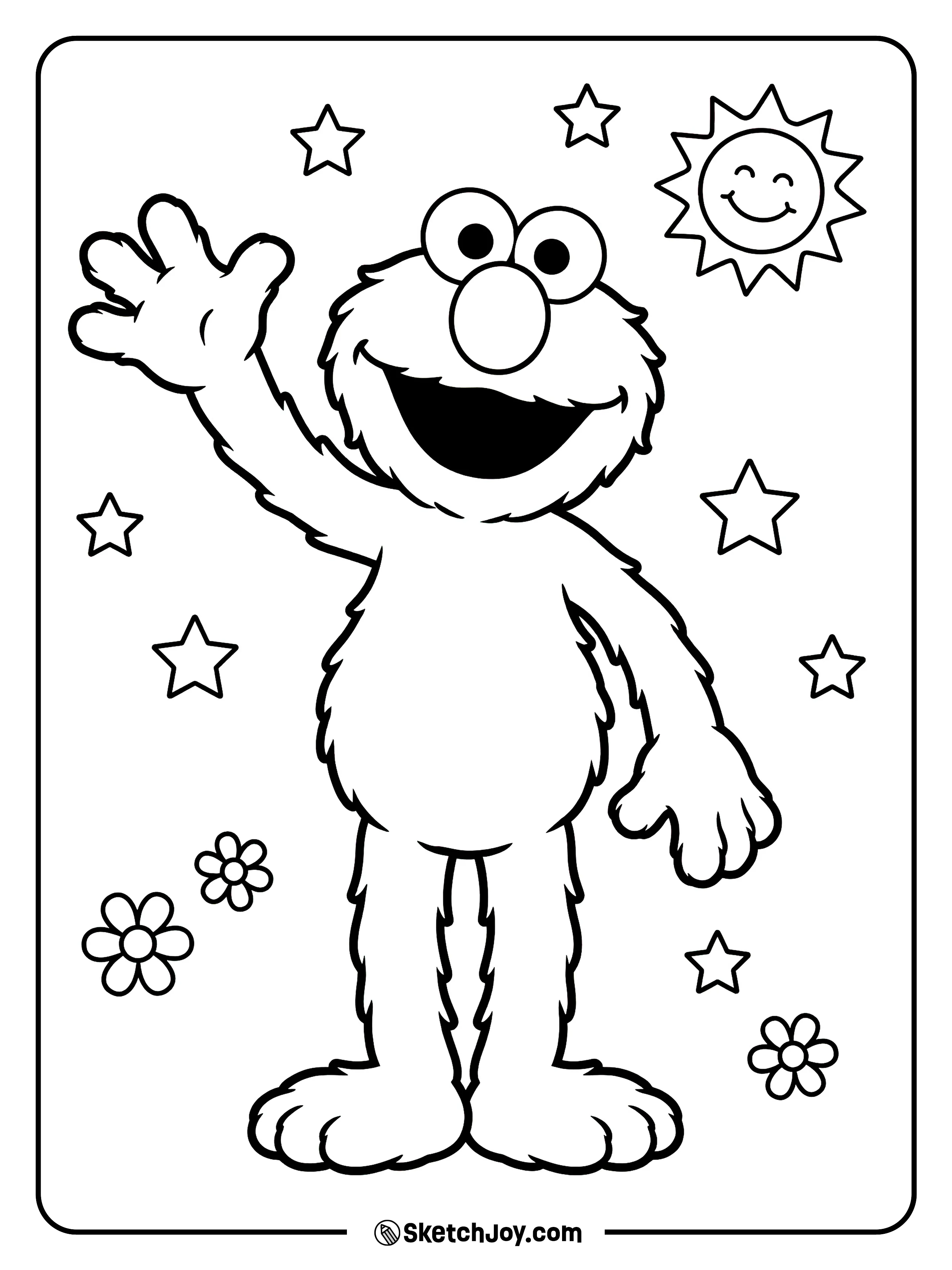 37 Elmo Coloring Pages (Free Printable PDFs)