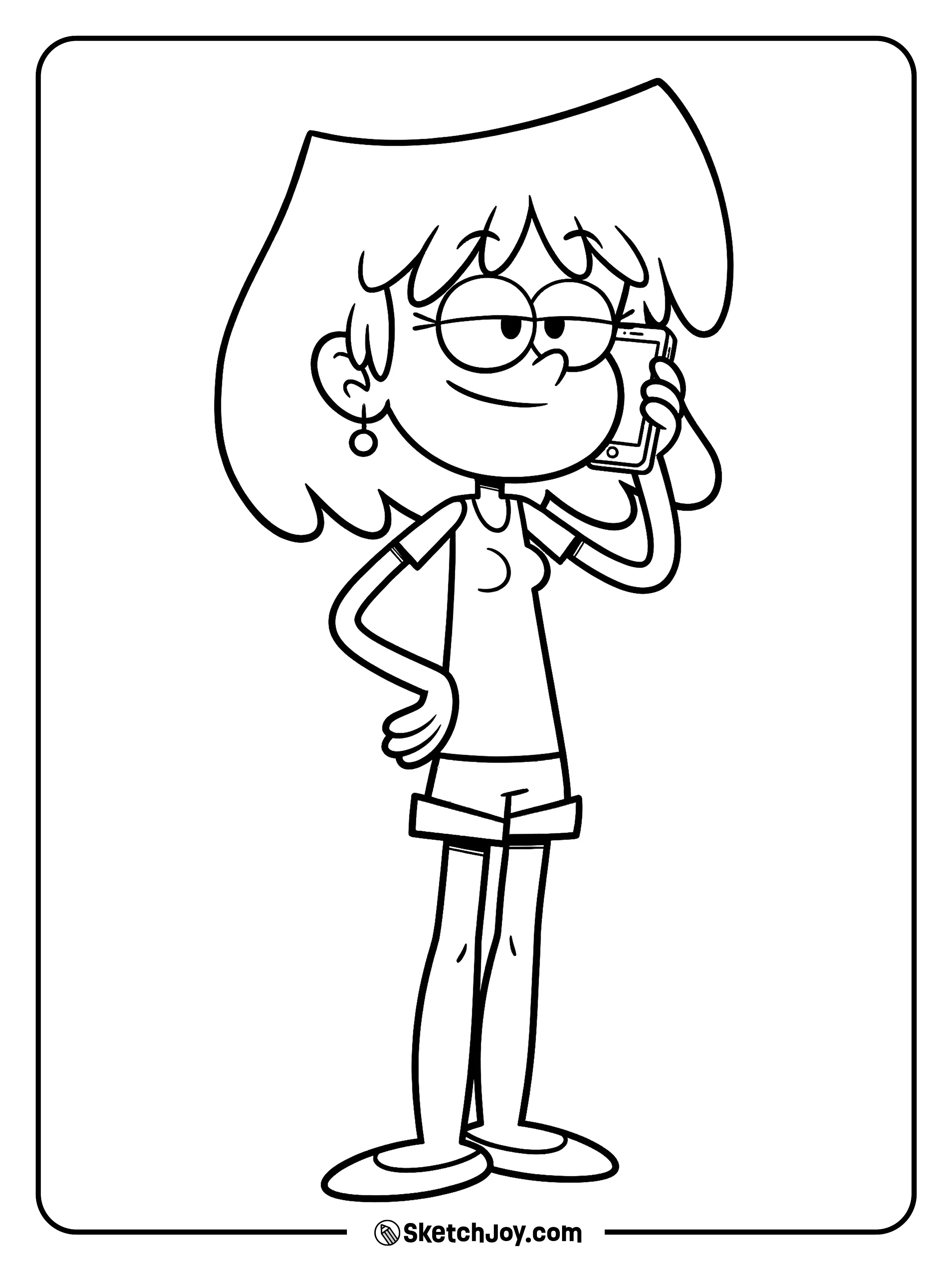 30 Loud House Coloring Pages (Free Printable PDFs)
