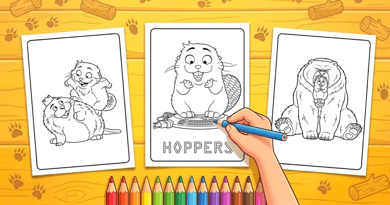 18 Hoppers Coloring Pages (Free Printable PDFs)