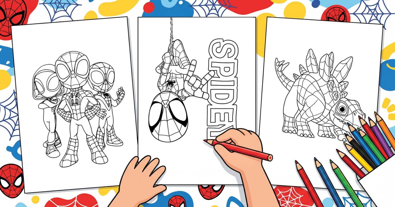 26 Spidey and His Amazing Friends Coloring Pages (Free Printable PDFs)