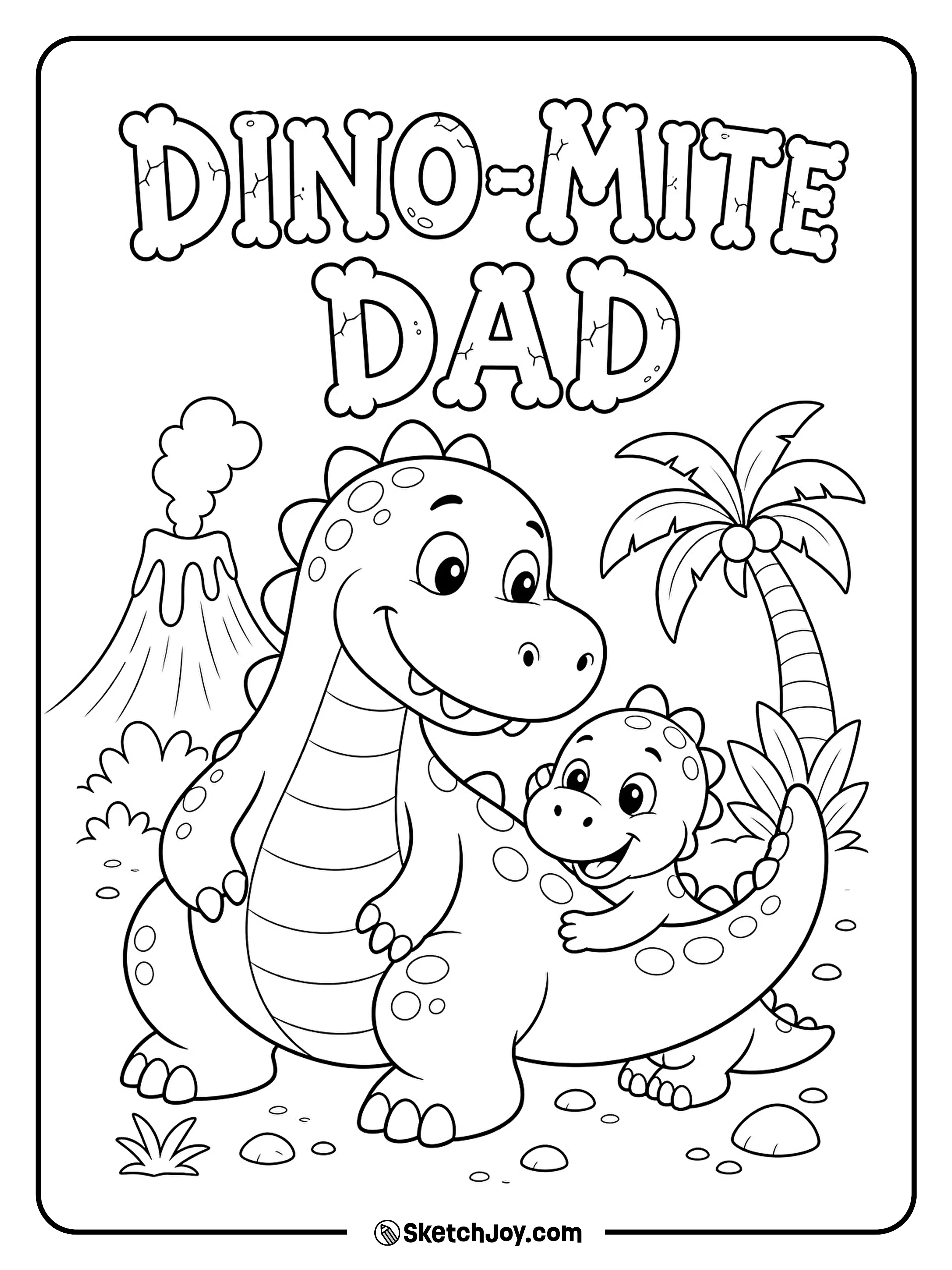 60 Father’s Day Coloring Pages (Free Printable PDFs)