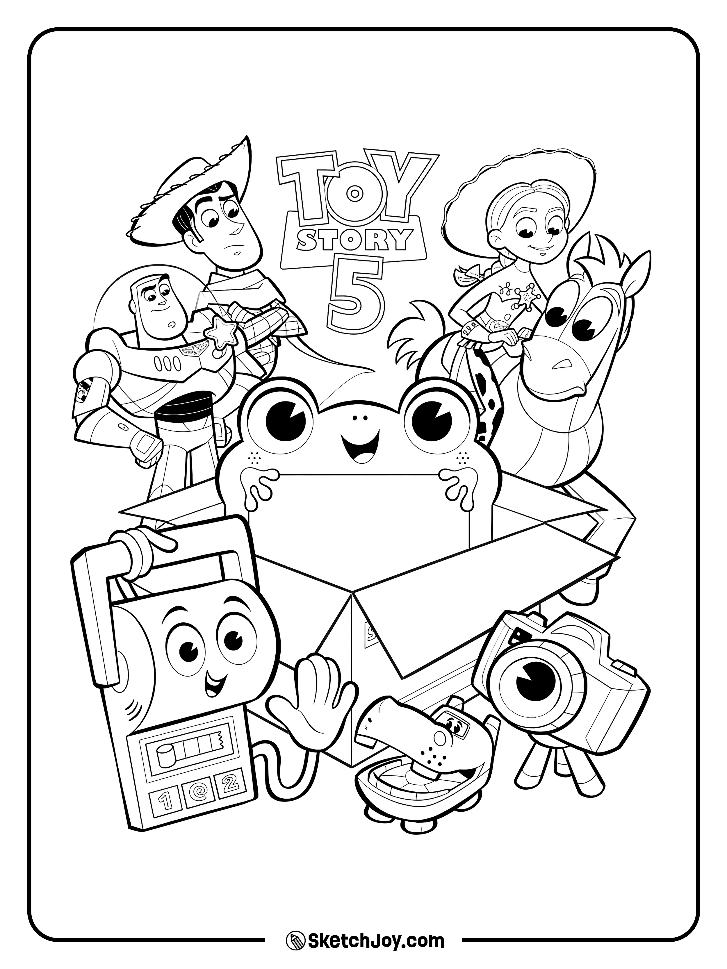 34 Toy Story Coloring Pages (Free Printable PDFs)