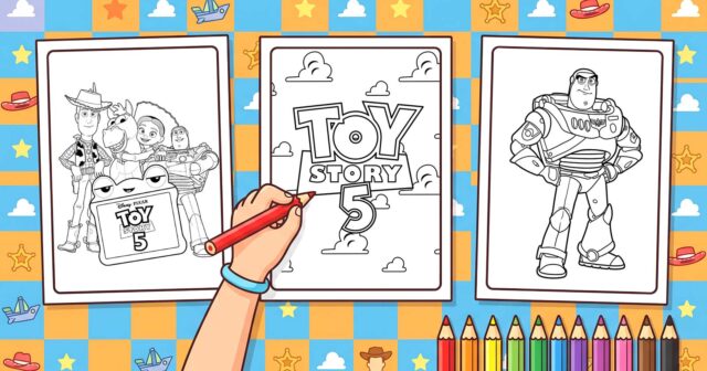34 Toy Story Coloring Pages (Free Printable PDFs)
